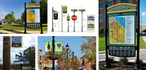 The McComm Group » Decatur Wayfinding Signage